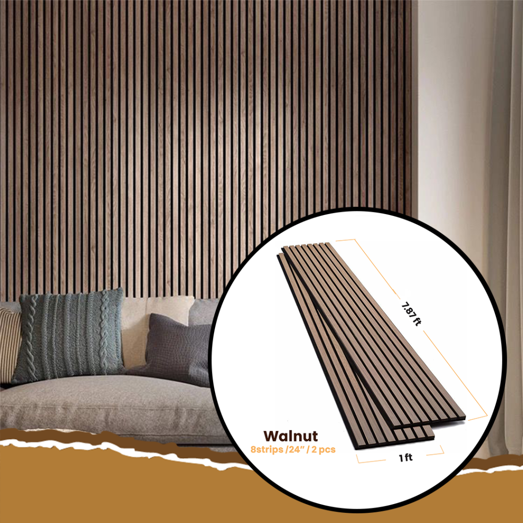 Walnut Acoustic Wood Panels – Acoustic Wood Panel Wall